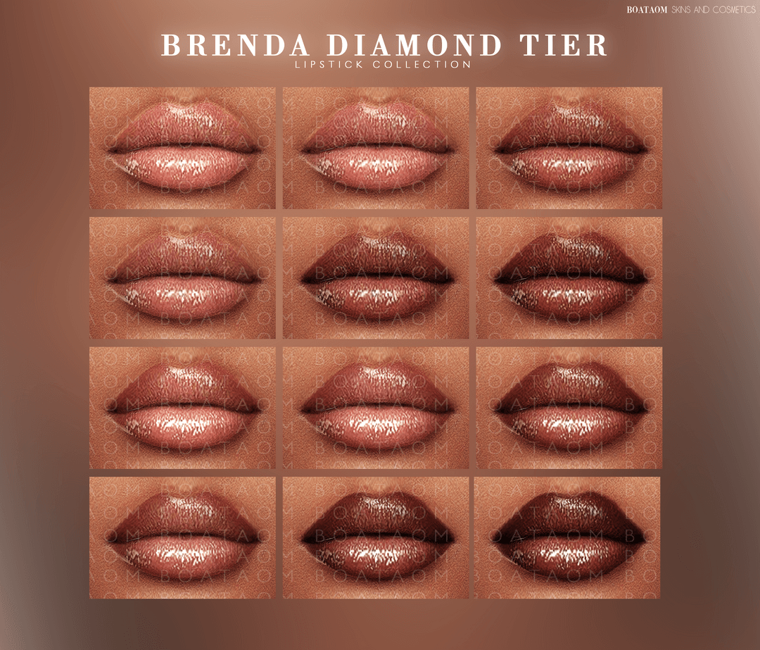 Помада Brenda Lipstick | Sims4Mods