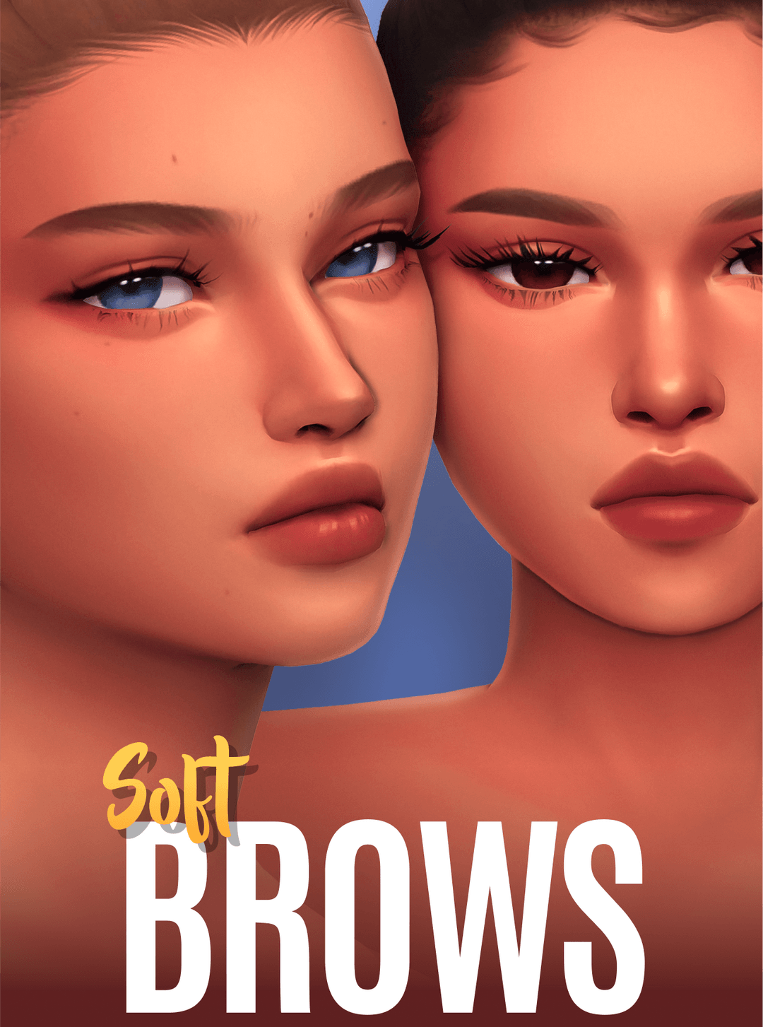 Сет бровей Eyebrow Set NO7 | Sims4Mods