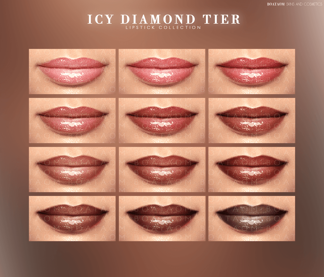 Помада Icy Diamond Tier | Sims4Mods