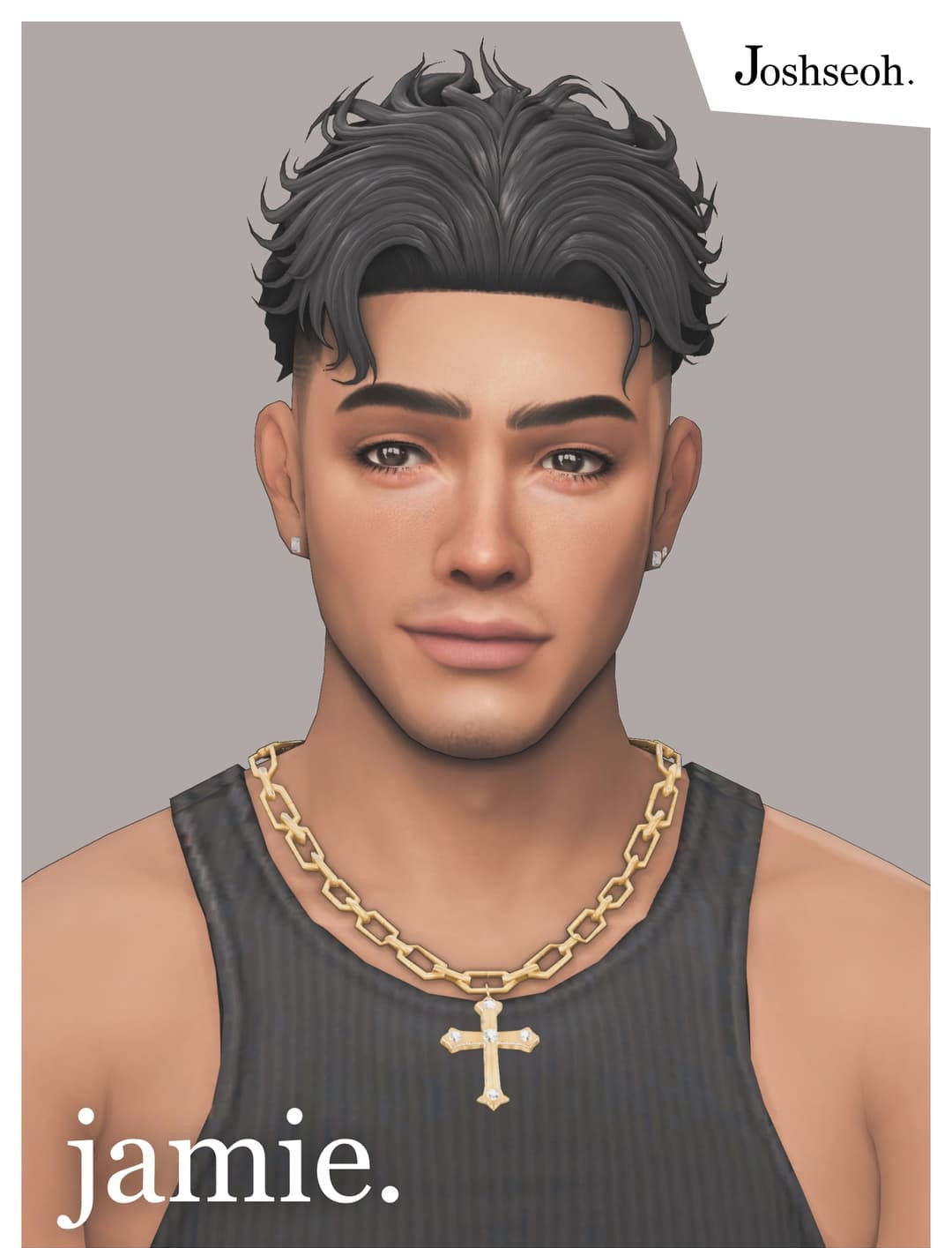 Прическа Jamie Hair | Sims4Mods
