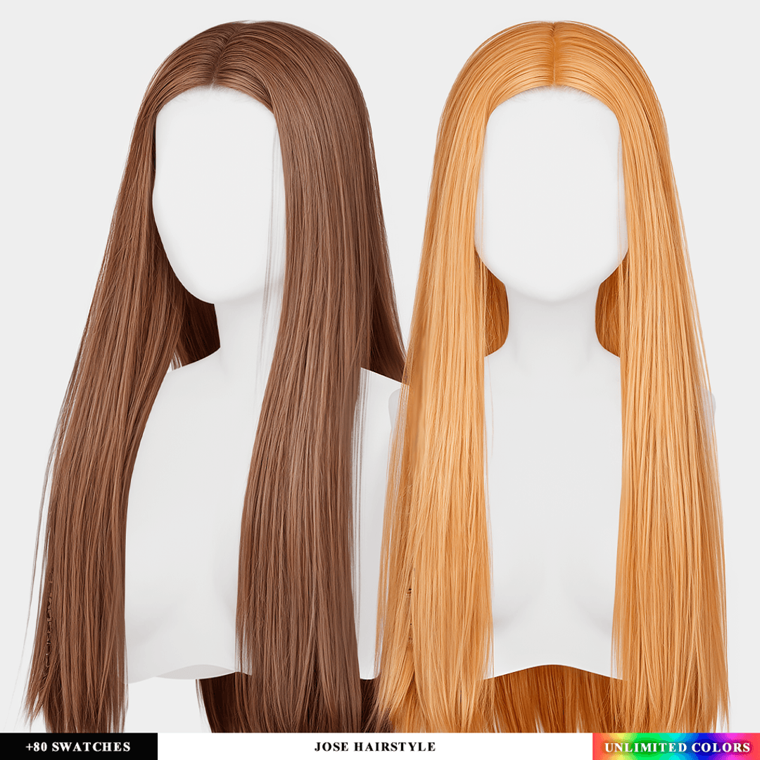 Прическа Jose Hairstyle | Sims4Mods