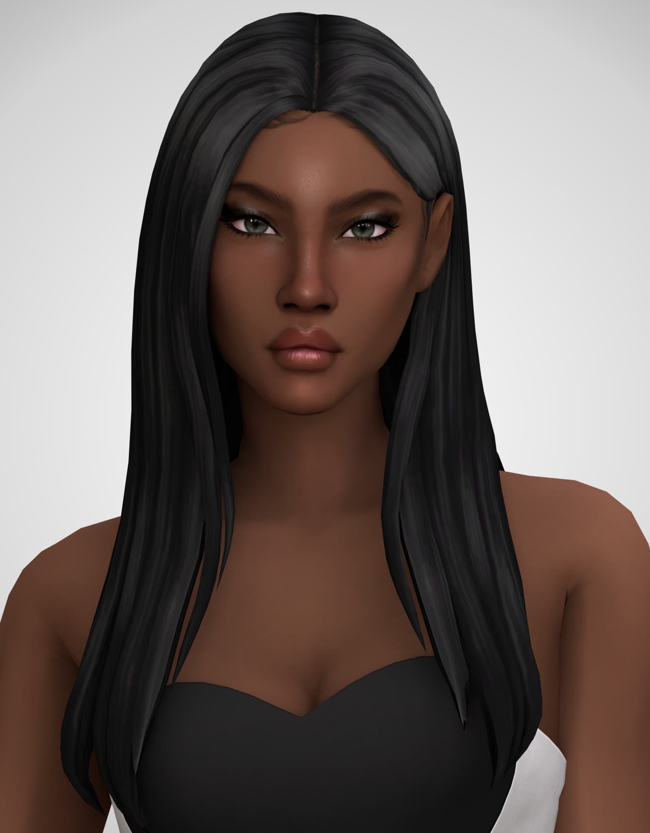 Прическа Matilda Hair | Sims4Mods