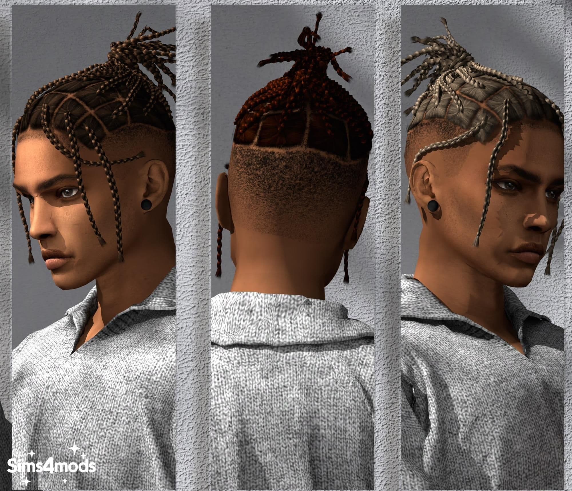 Прическа Travis | Sims4Mods