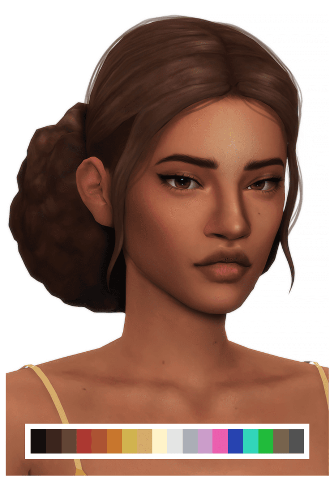 Прическа Alice Hair | Sims4Mods