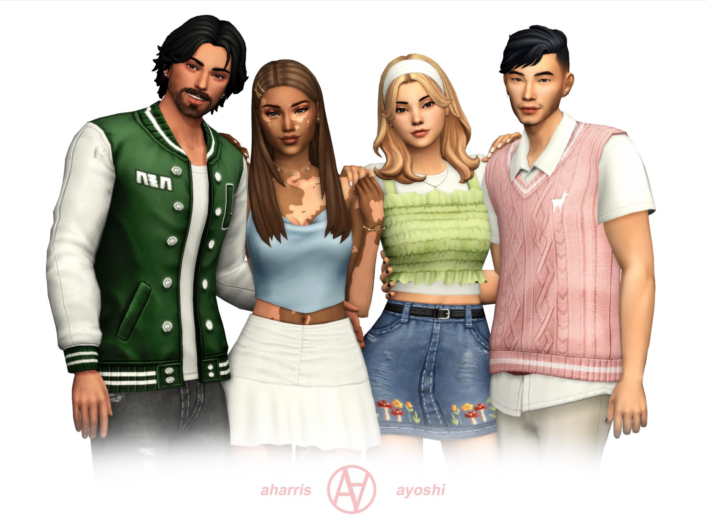 Большая коллекция одежды AxA 2022 | Sims4Mods