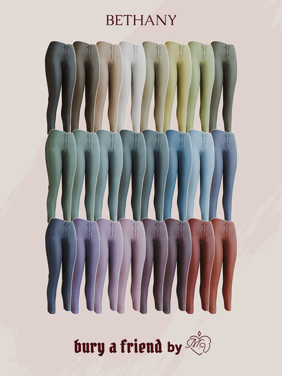 Брюки Bethany Pants | Sims4Mods