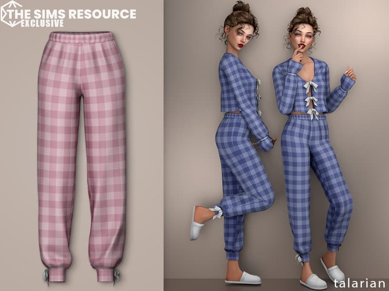 Пижама Callie Soft | Sims4Mods