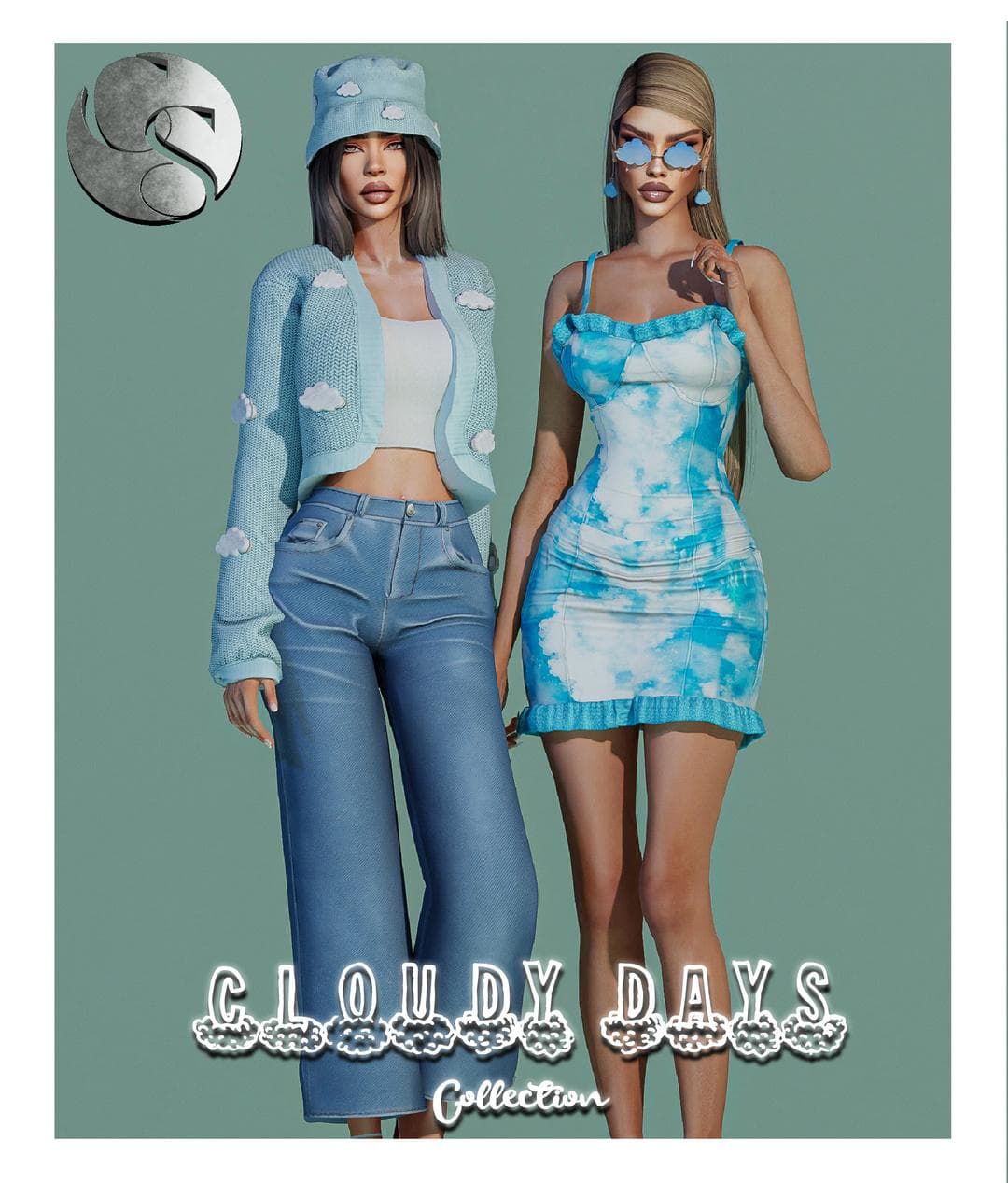 Коллекция одежды Cloudy Days | Sims4Mods