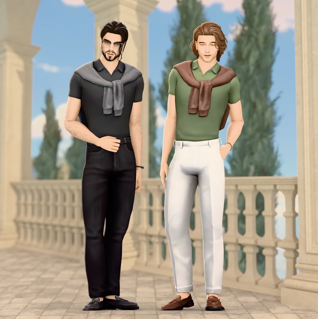 Сет для мужчин Cole Set | Sims4Mods