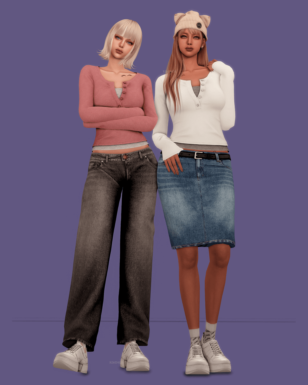 Набор одежды Cozy Casual Style | Sims4Mods