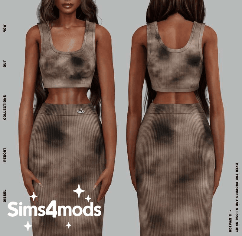 Сет одежды Diesel Resort Kollections 2 | Sims4Mods
