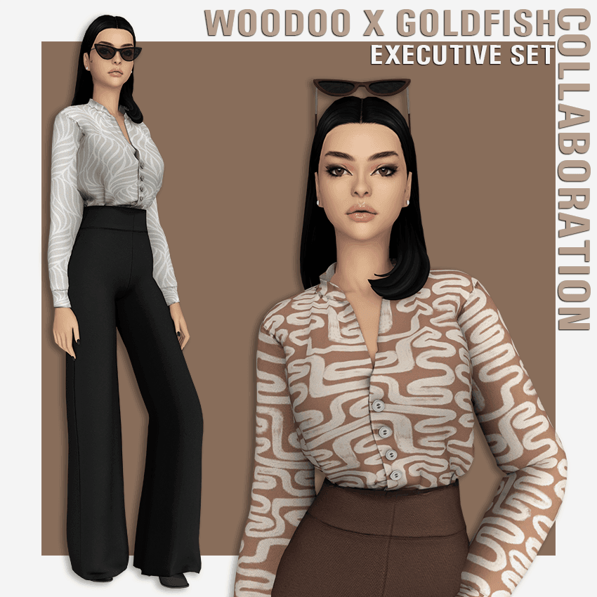 Коллекция Executive Set | Sims4Mods