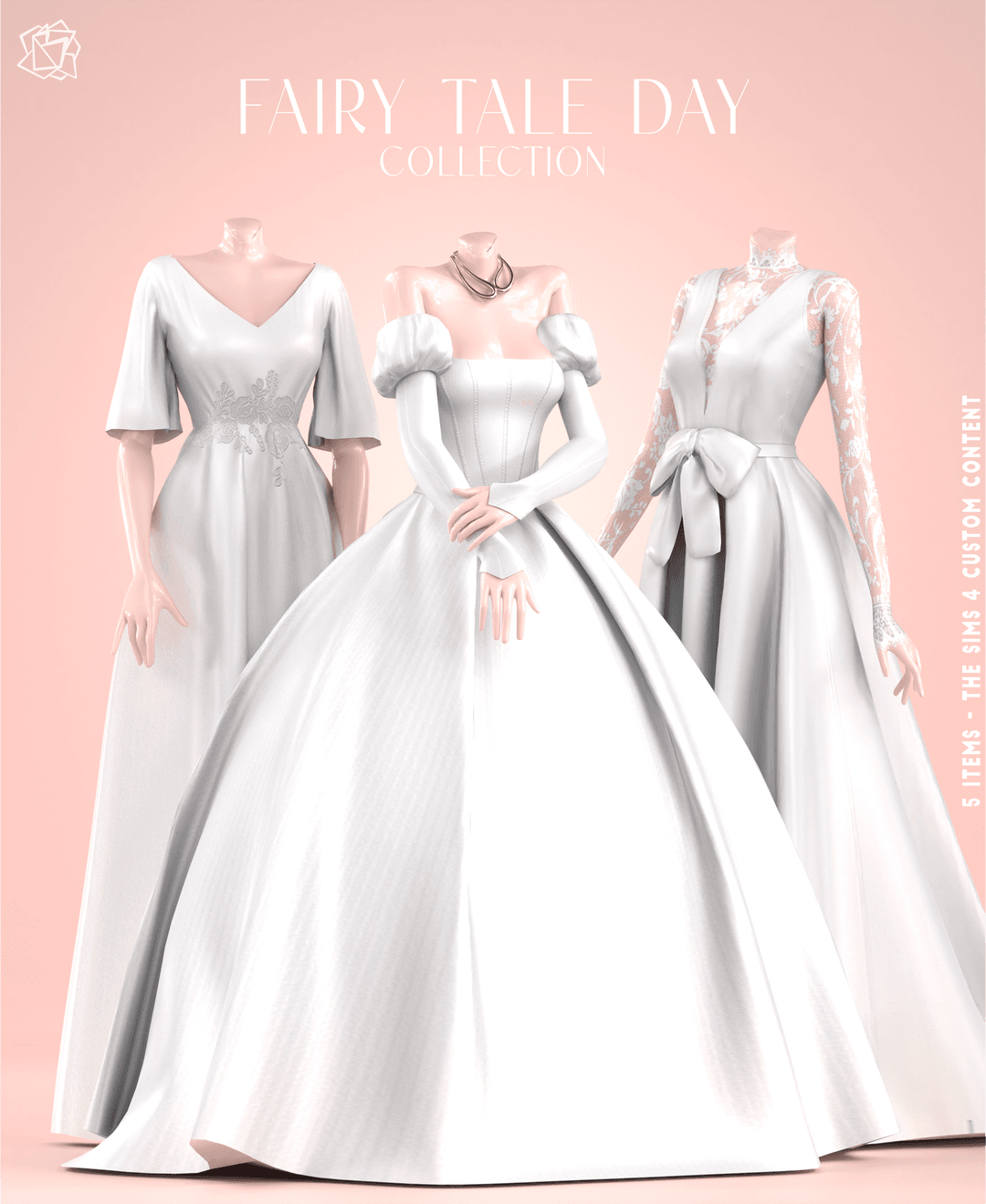 Свадебная коллекция Fairy Tale Day | Sims4Mods