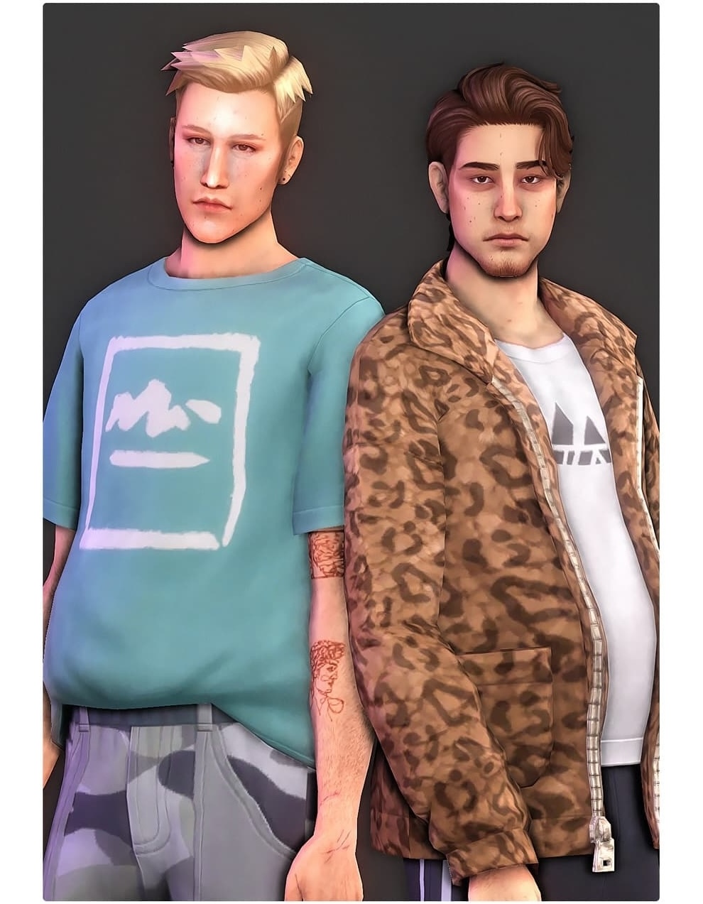 Набор мужской одежды First Fits Kit-Adult Conversion | Sims4Mods