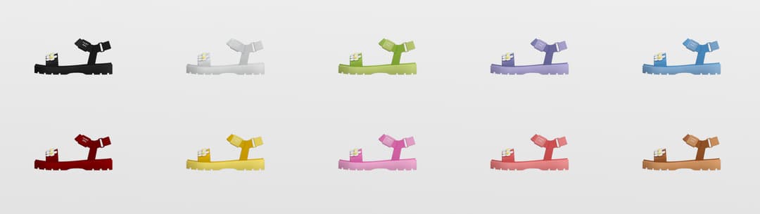 Сандалии с цветочками Flower Sandals 01 | Sims4Mods