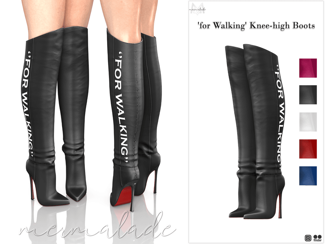 Сапоги 'For Walking' | Sims4Mods