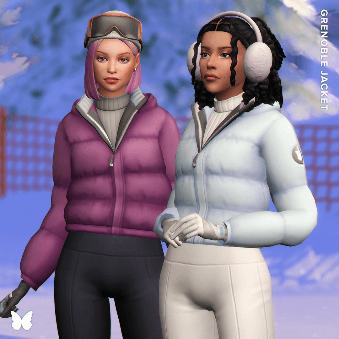 Зимний набор High Altitude | Sims4Mods