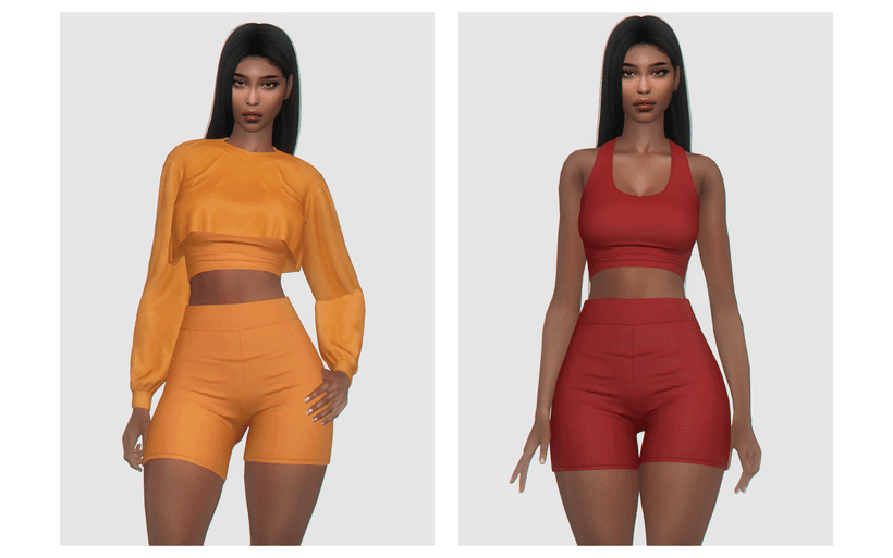 Спортивный комплект Home Workout Set | Sims4Mods