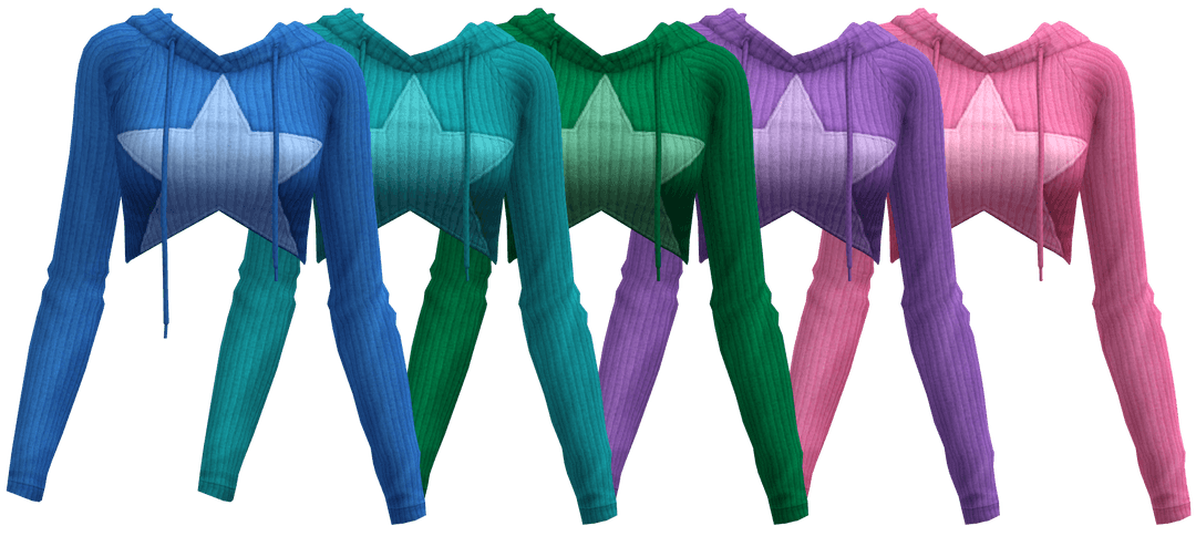 Кроп-топ Howl Crop Top | Sims4Mods