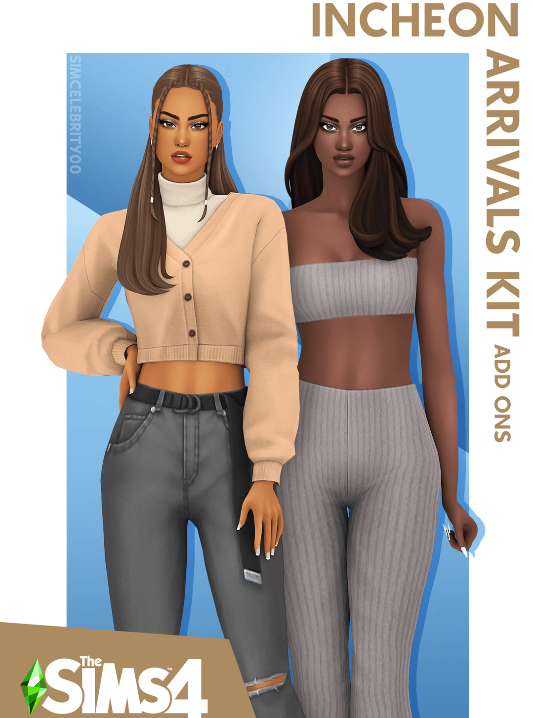 Набор одежды Incheon Arrivals | Sims4Mods