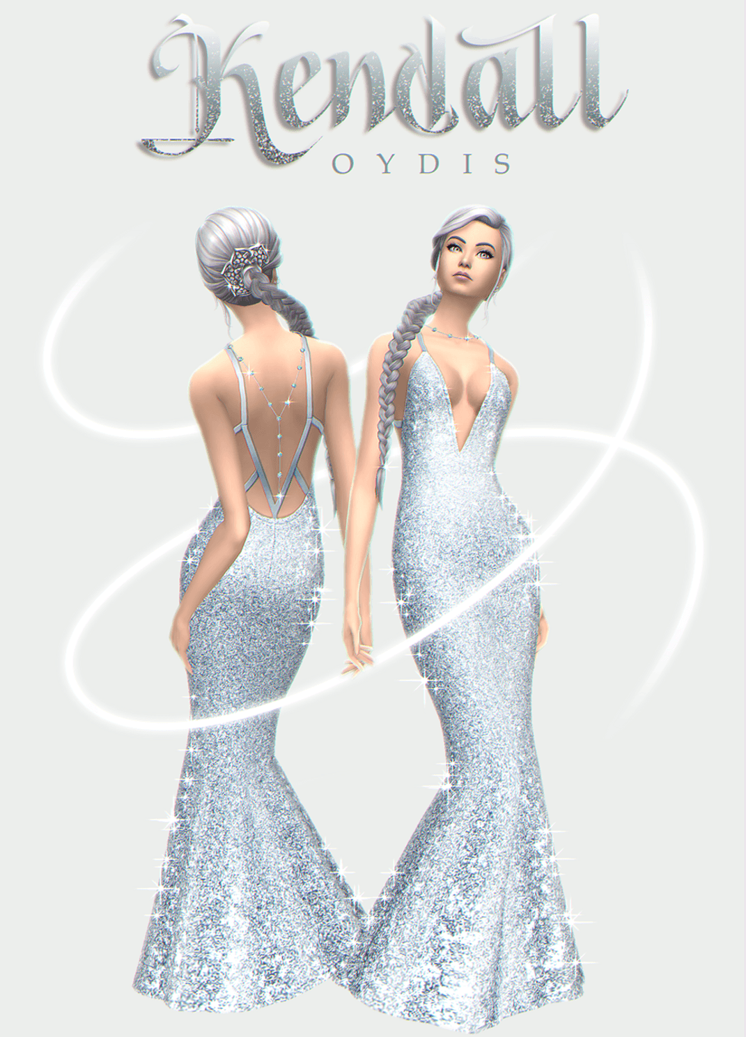Платье Kendall Dress | Sims4Mods