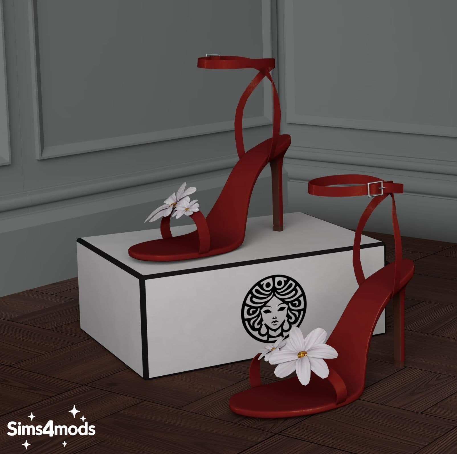 Босоножки Nicole High Heels | Sims4Mods