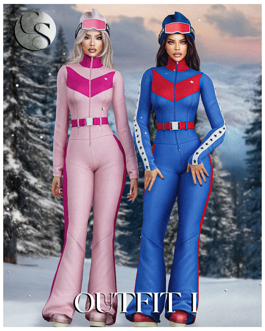 Одежда для сноуборда Peak Altitude Collection | Sims4Mods