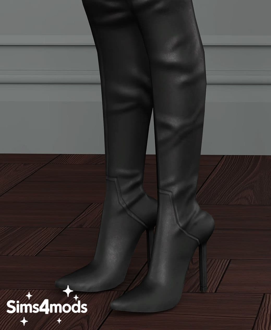Ботфорты Roni High Heel Boots | Sims4Mods