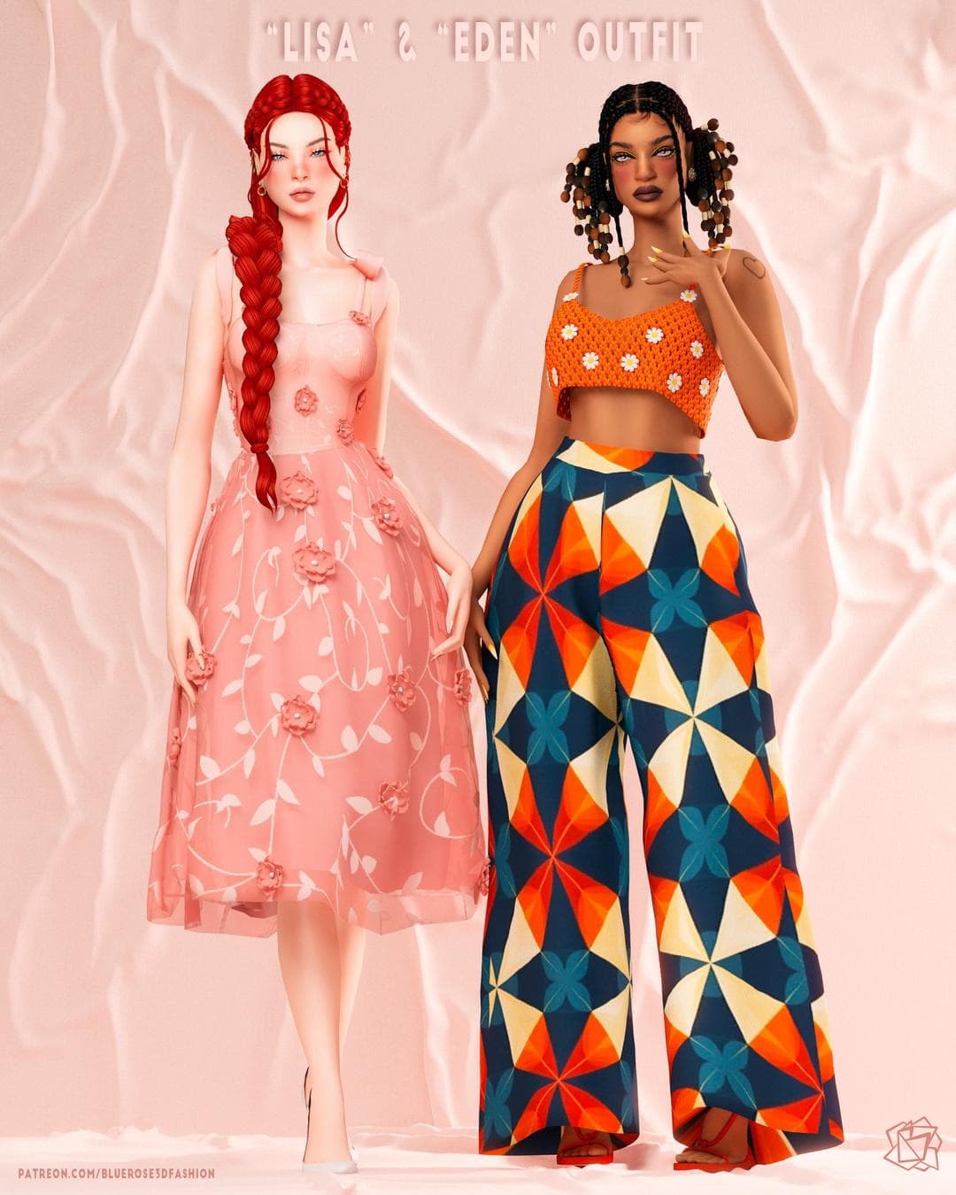 Сет одежды Spring Outfits | Sims4Mods