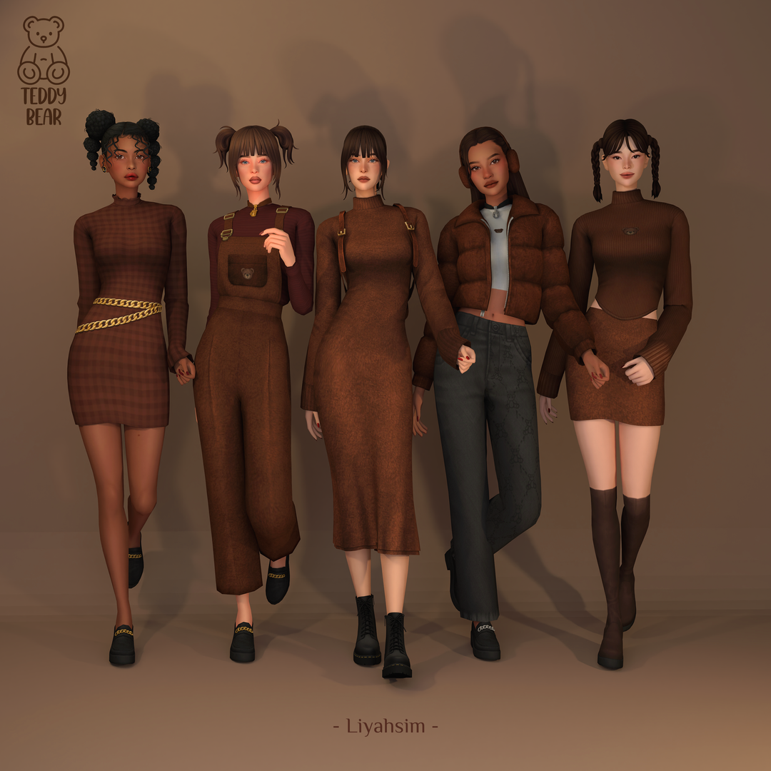 Коллекция Teddy Bear Collection | Sims4Mods