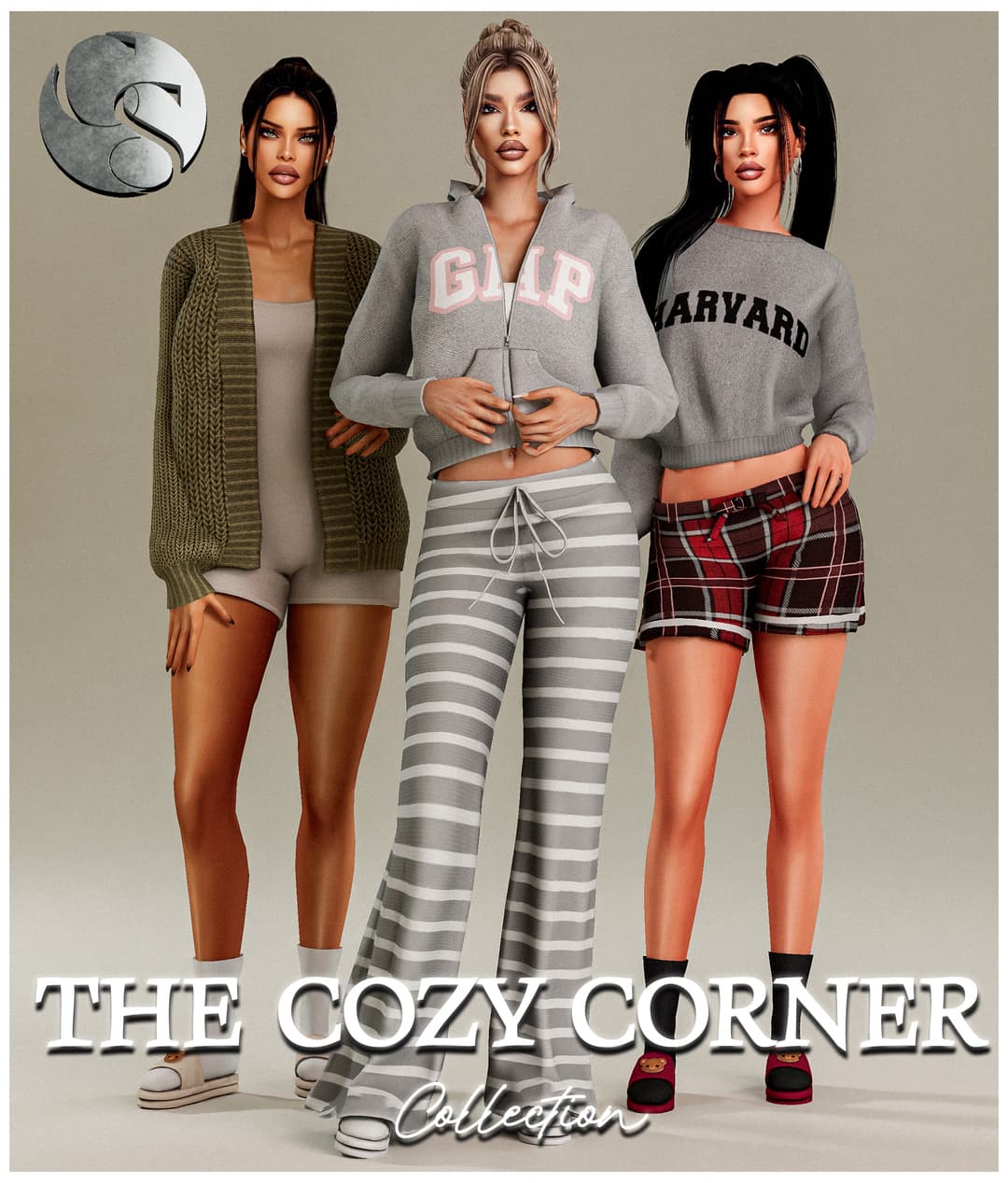 Коллекция одежды The Cozy Corner Collection | Sims4Mods