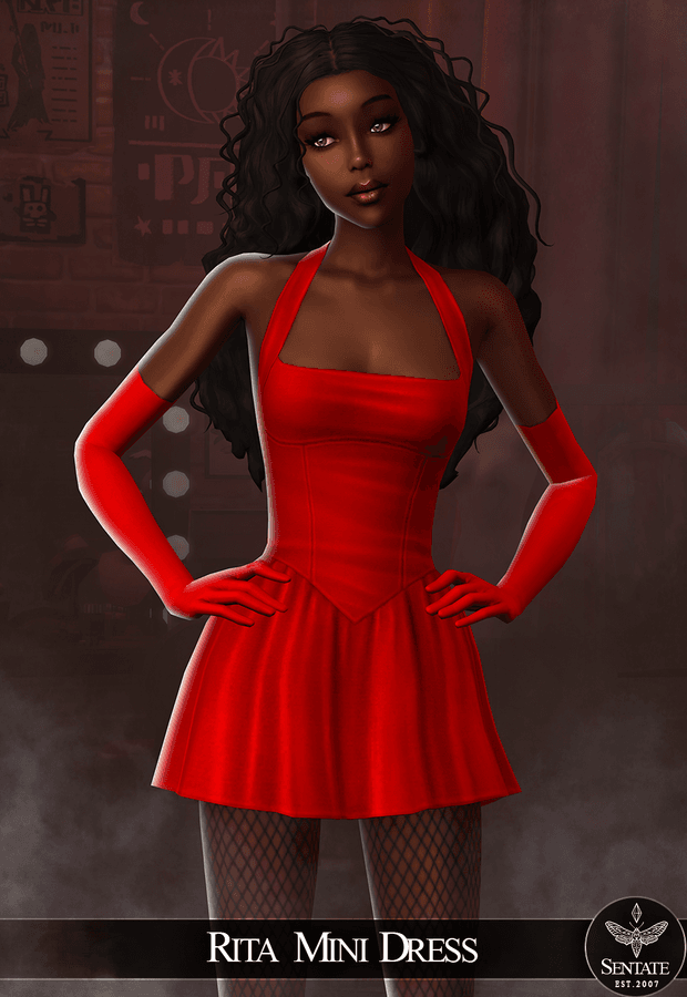 Коллекция платьев The Spotlight Collection | Sims4Mods