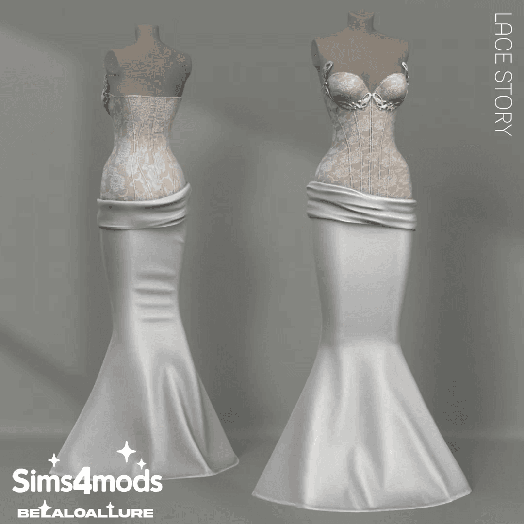 Коллекция свадебных платьев Timeless Elegance | Sims4Mods