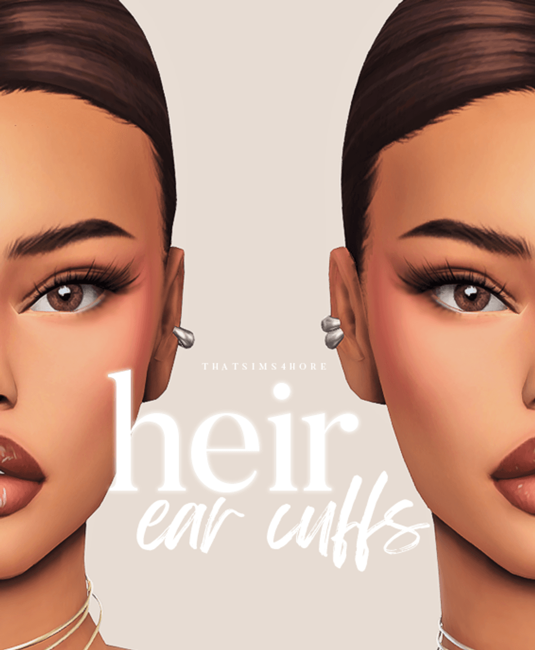 Каффы Heir Ear Cuffs | Sims4Mods