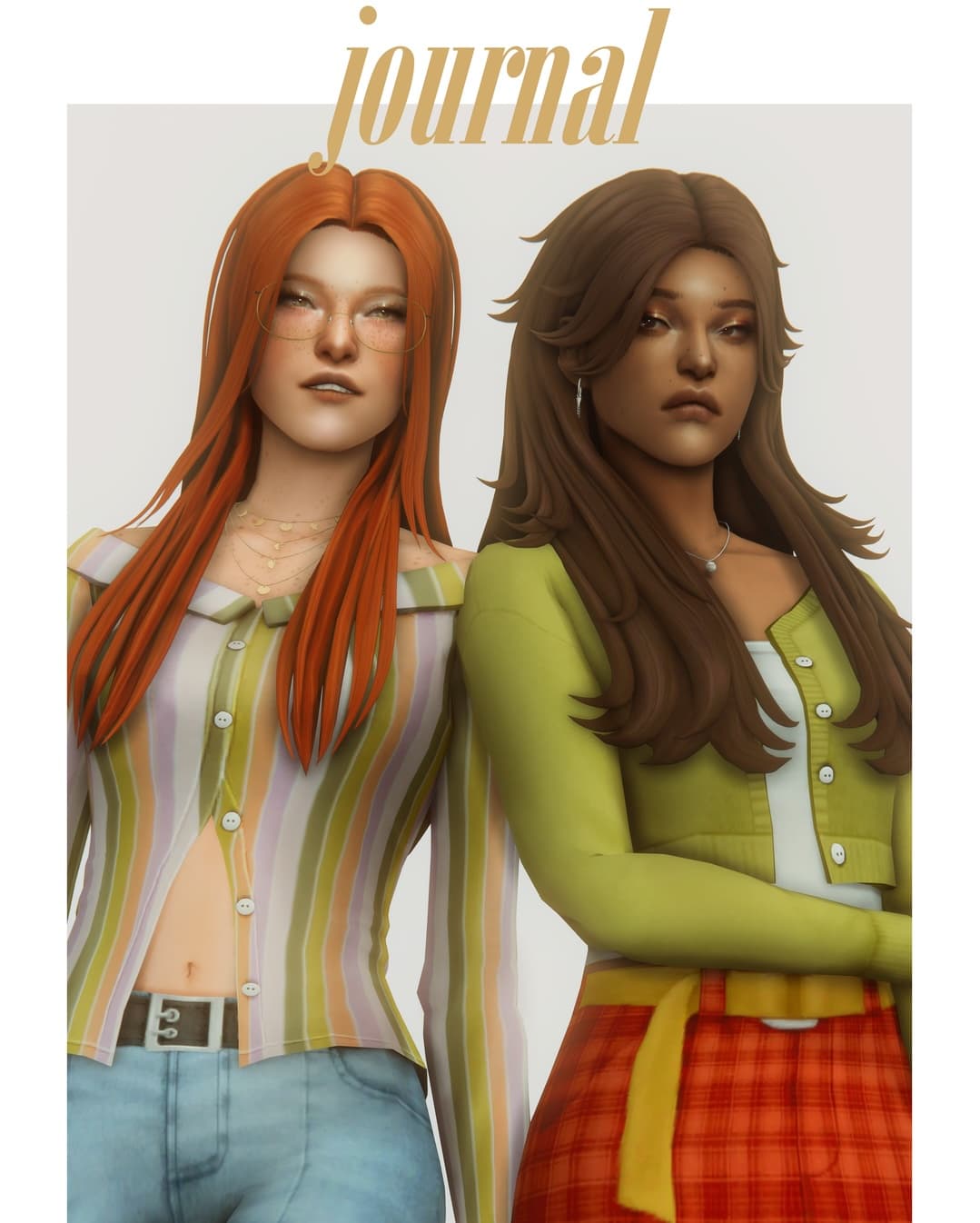 Набор одежды Journal Pack | Sims4Mods