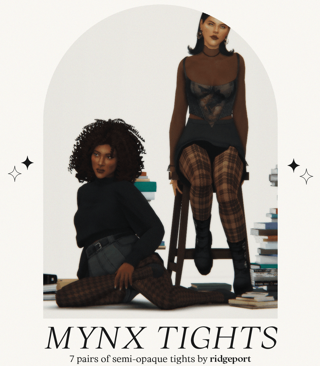 Колготки Mynx Tights | Sims4Mods