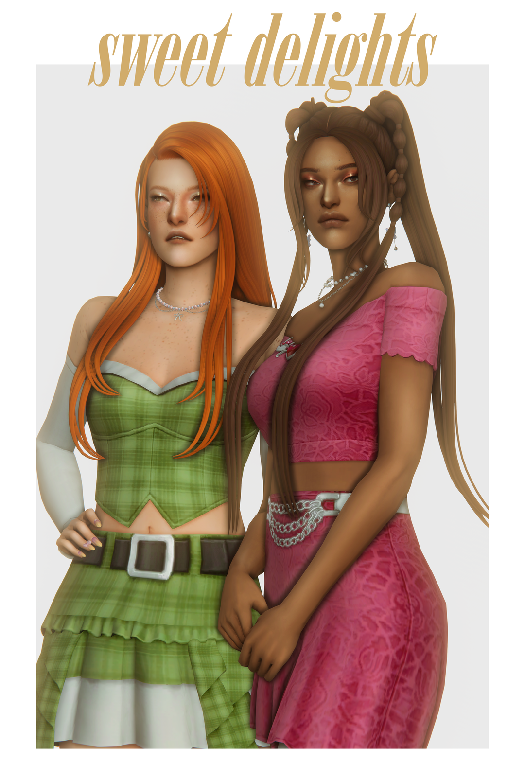 Набор одежды Sweet Delights | Sims4Mods