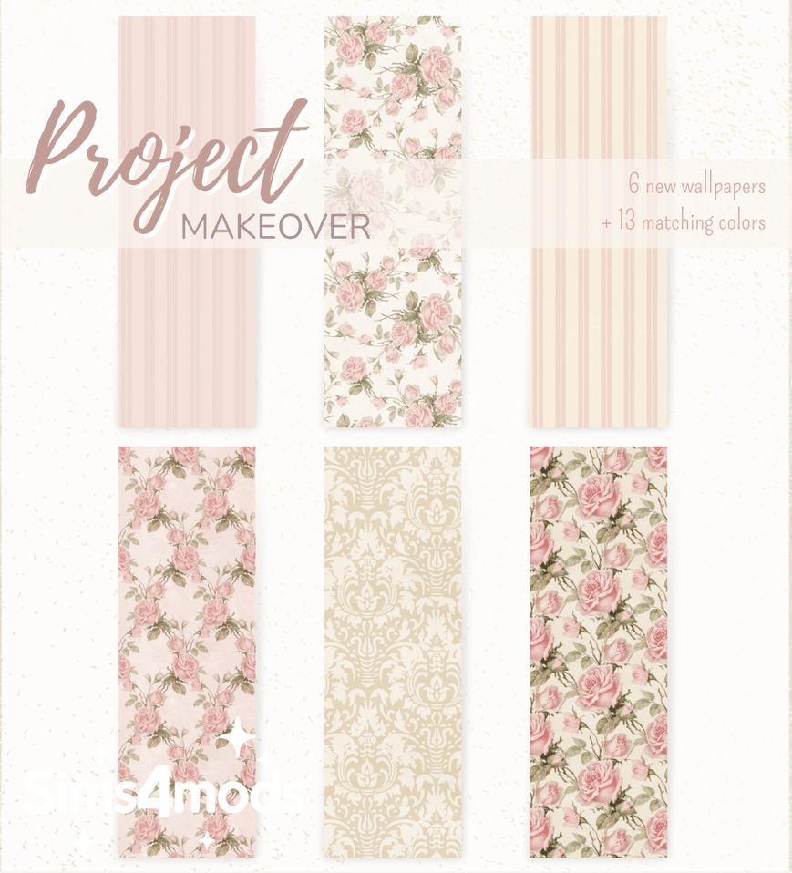 Обои Project Makeover | Sims4Mods