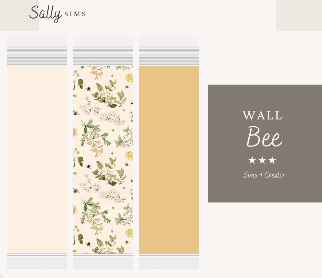 Обои Bee | Sims4Mods