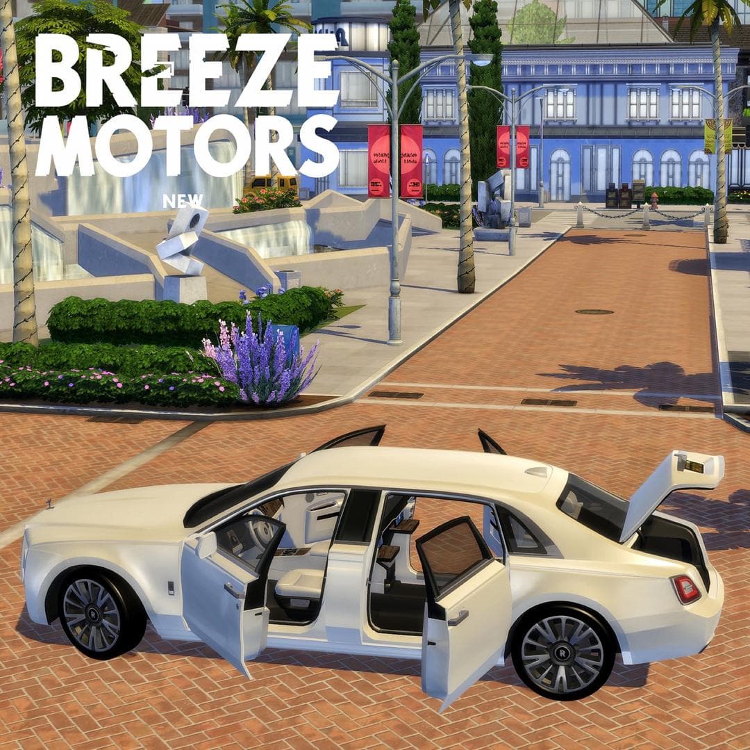 Автомобиль 2024 Rolls Royce Ghost | Sims4Mods