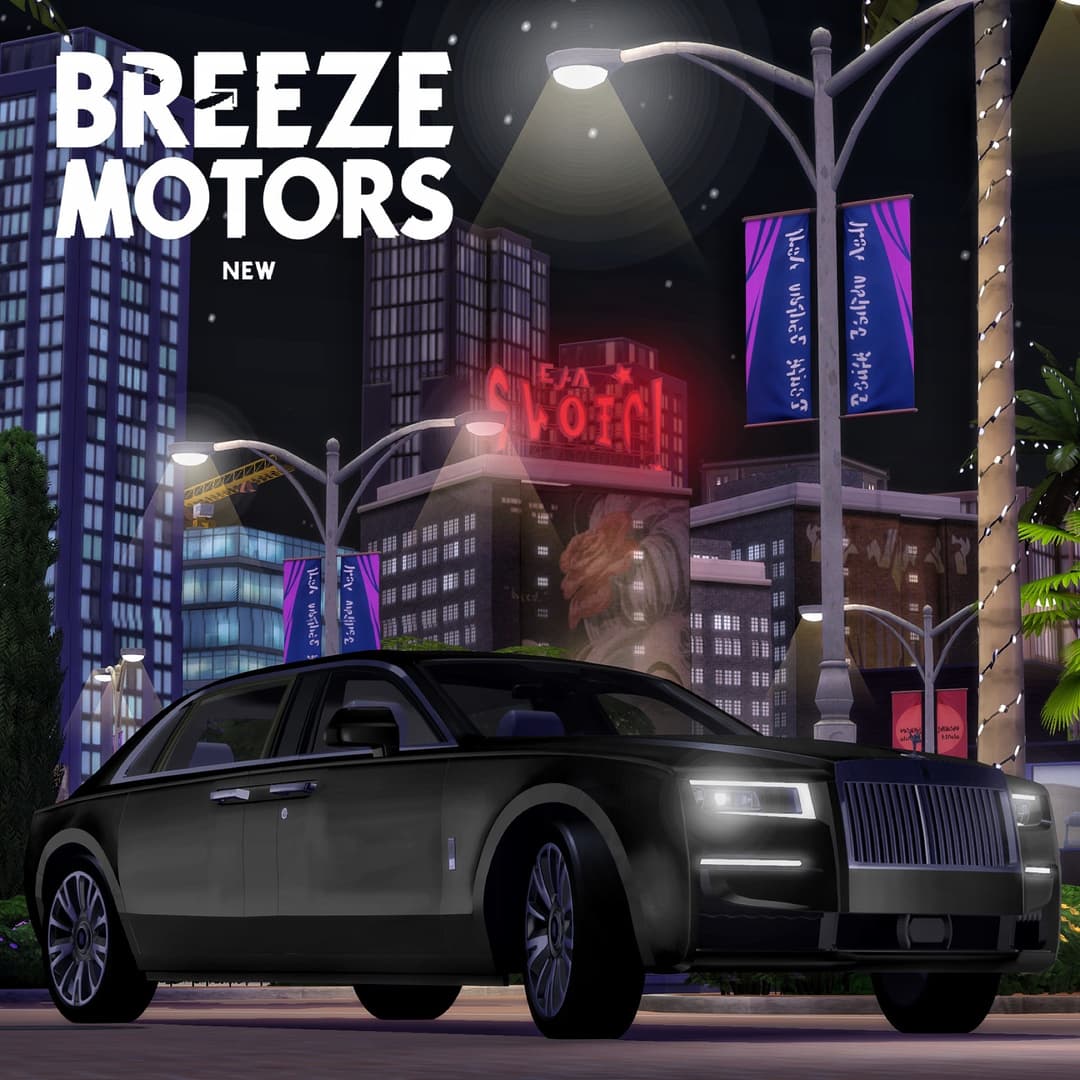 Автомобиль 2024 Rolls Royce Ghost | Sims4Mods
