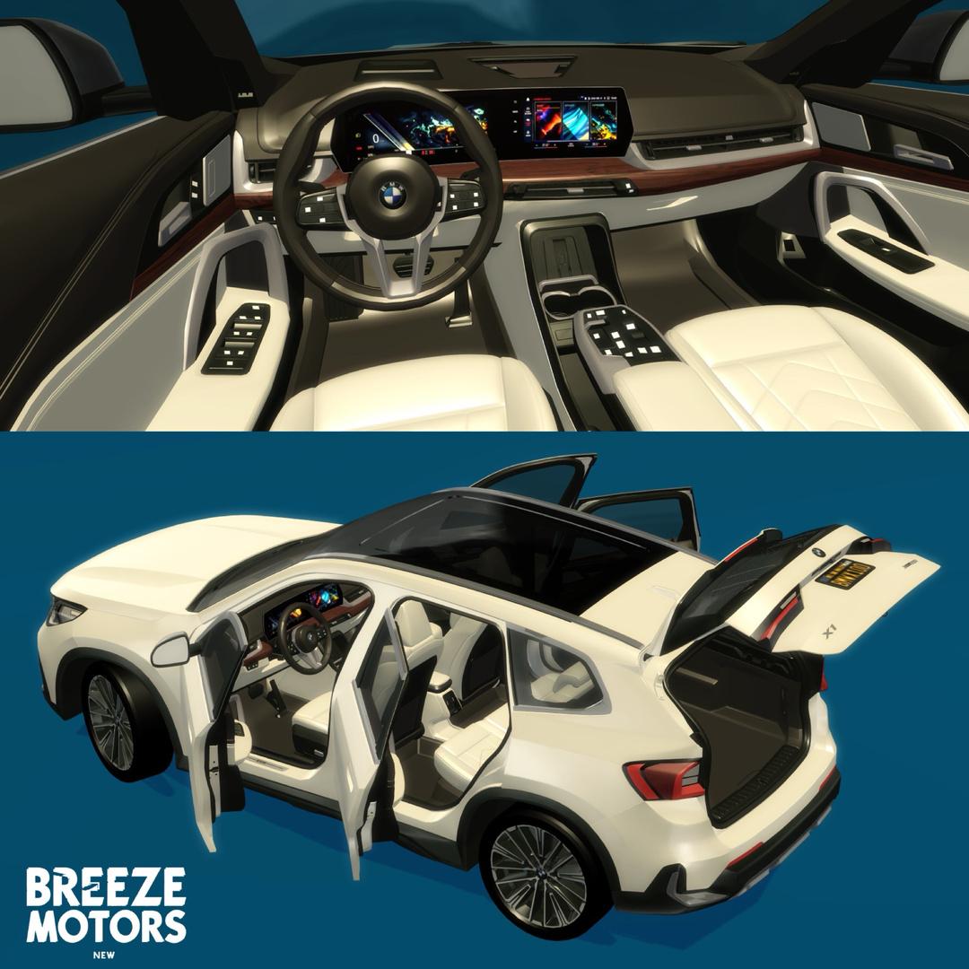 Автомобиль 2025 BMW X1 | Sims4Mods