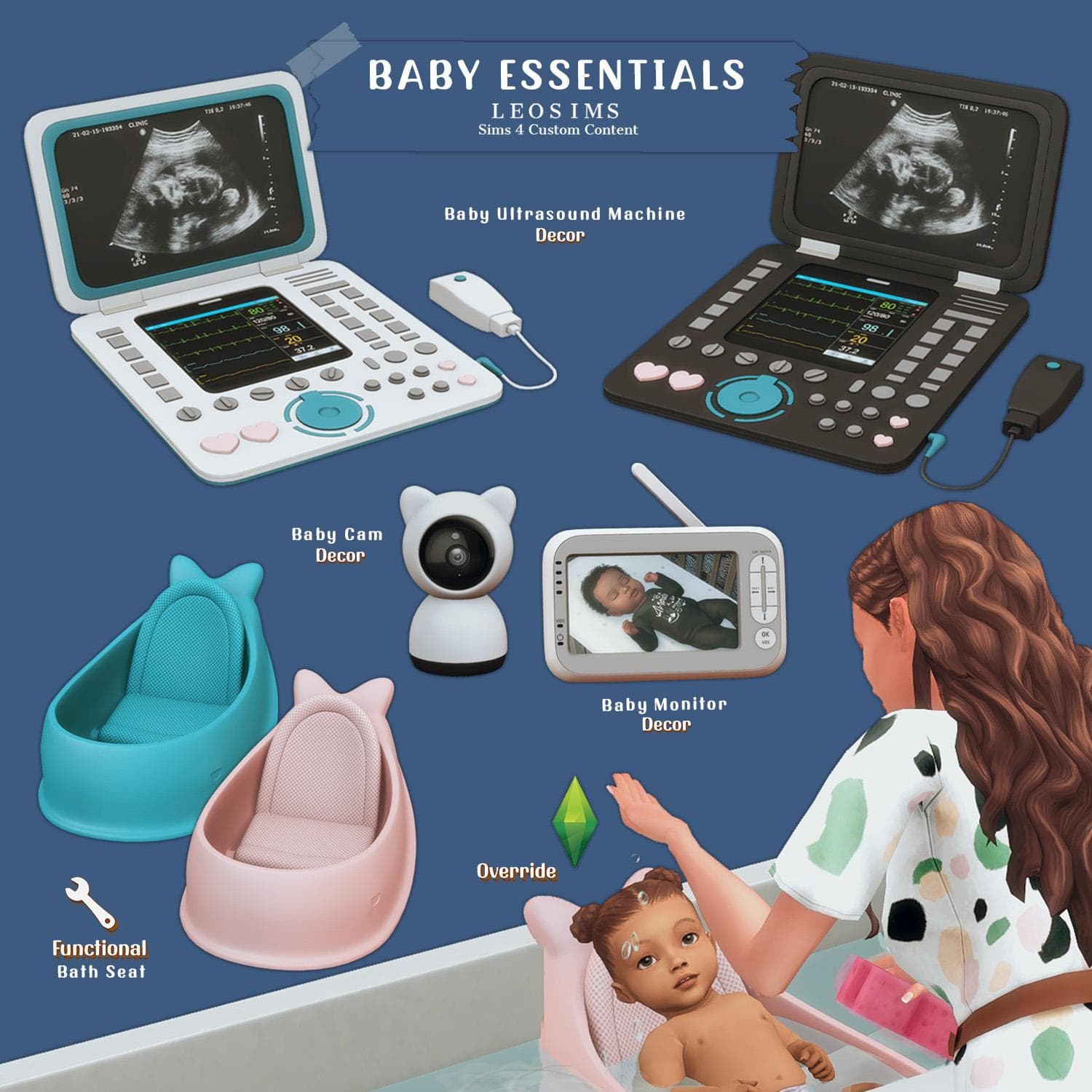 Коллекция Baby Essentials | Sims4Mods