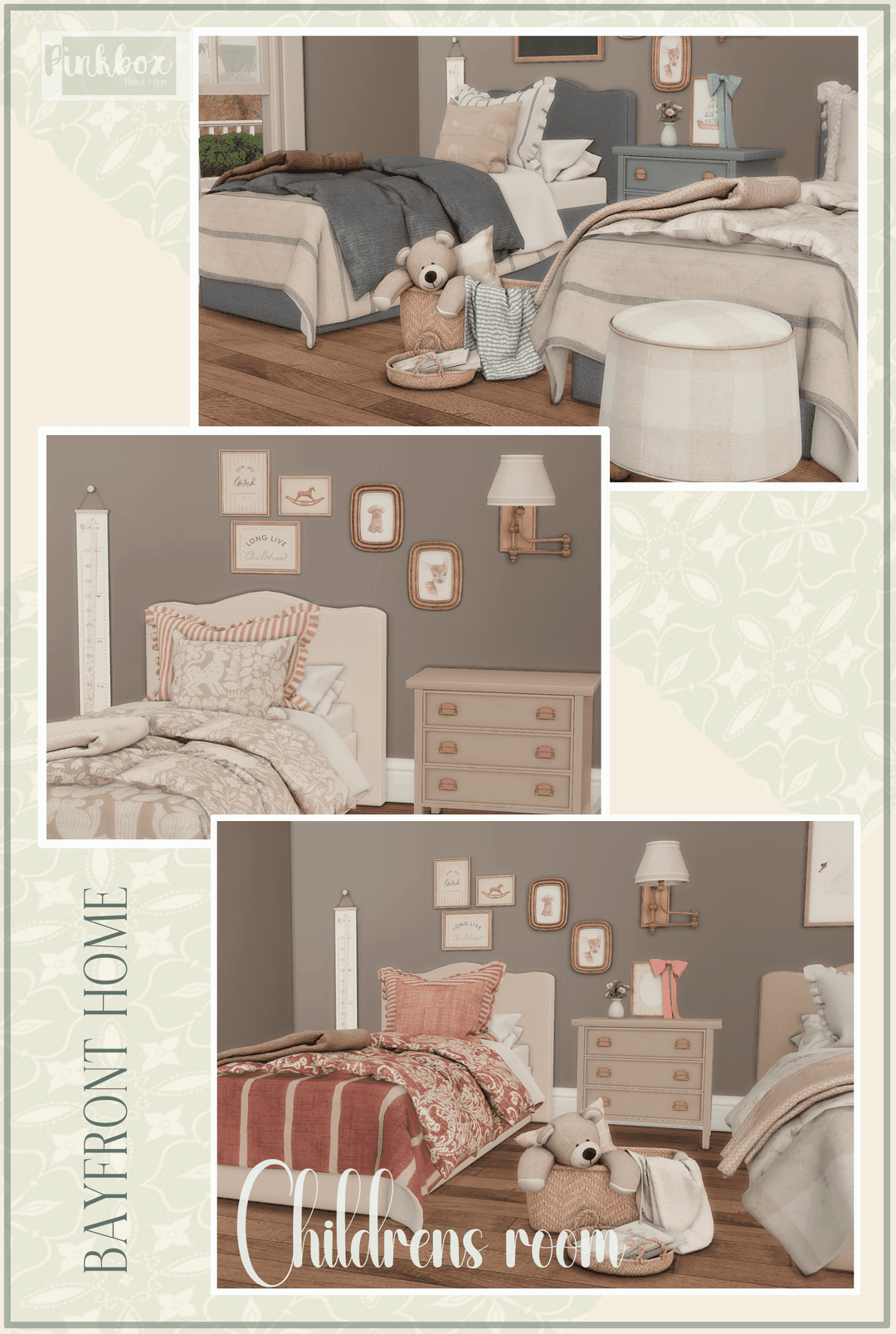 Детская комната Bayfront Home | Sims4Mods