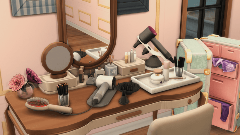 Сет декора GRWM Kit | Sims4Mods