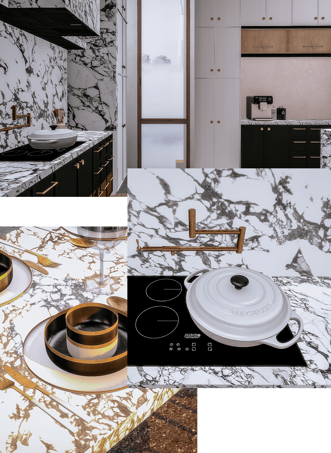 Кухонный сет Insomnia | Sims4Mods