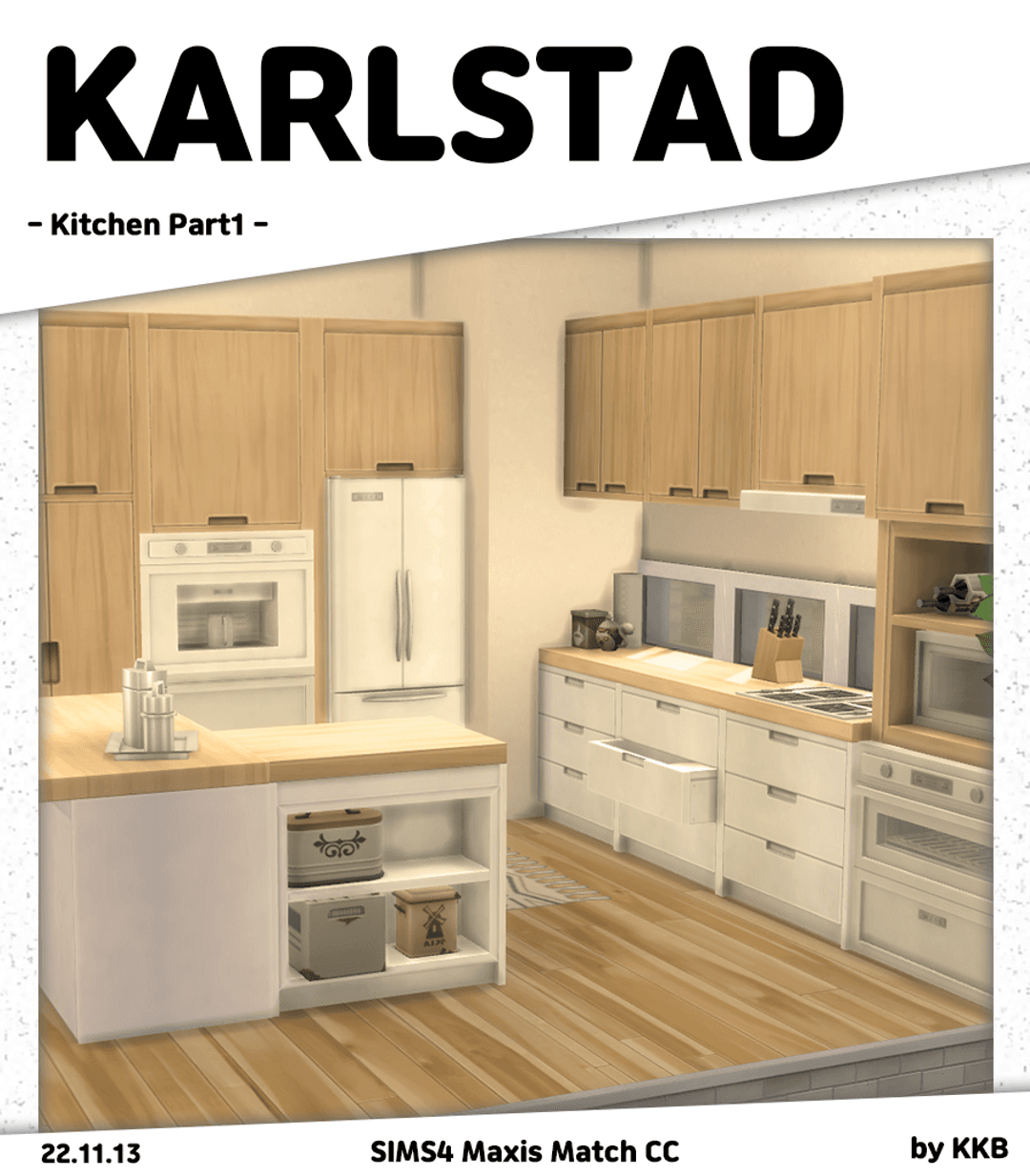 Кухня Karlsrad Kitchen | Sims4Mods
