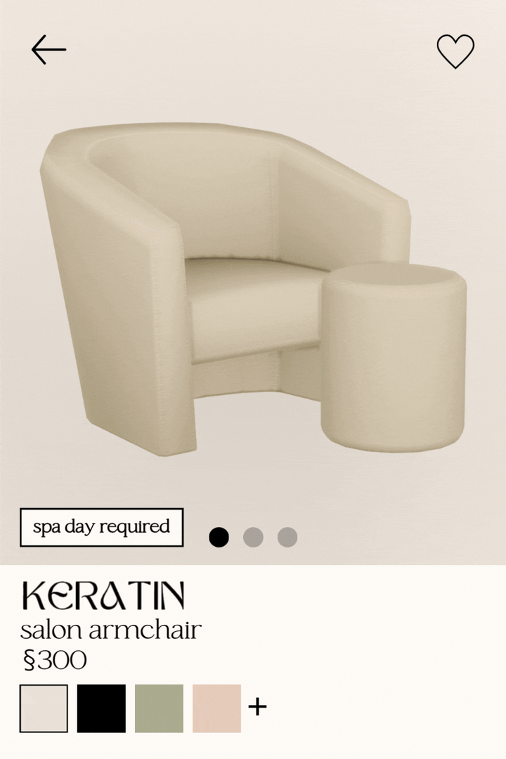 Набор для салона красоты KERATIN Collection | Sims4Mods