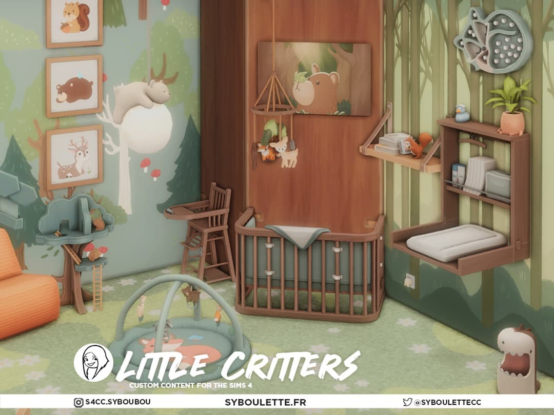 Набор для детской Little Critters | Sims4Mods