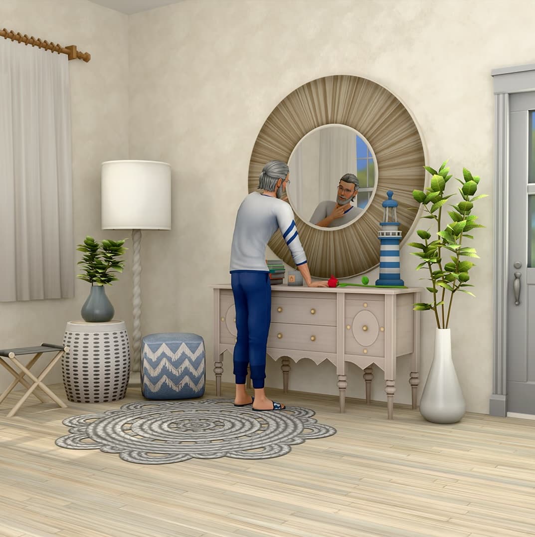 Набор для гостиной Nautical Living Part 2 | Sims4Mods